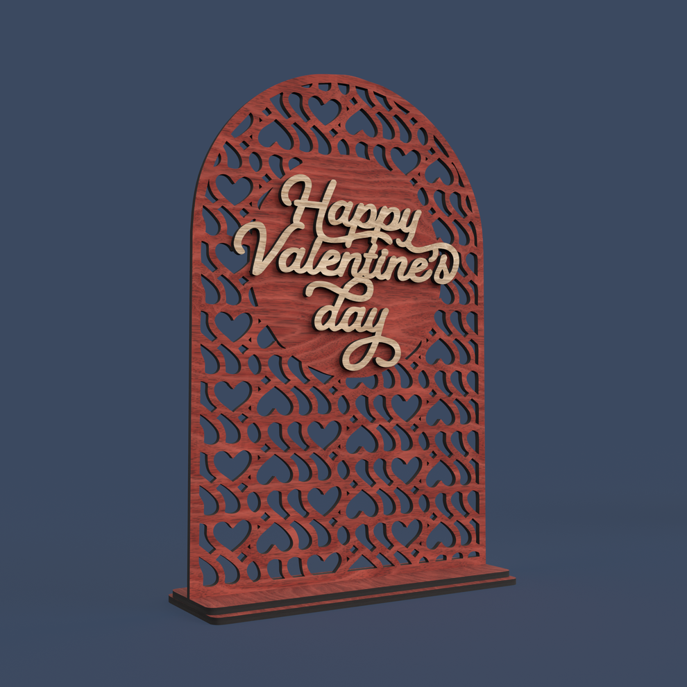 Valentine’s Lace Arch Sign - Laser Cut File | svg dxf eps pdf & ai ...
