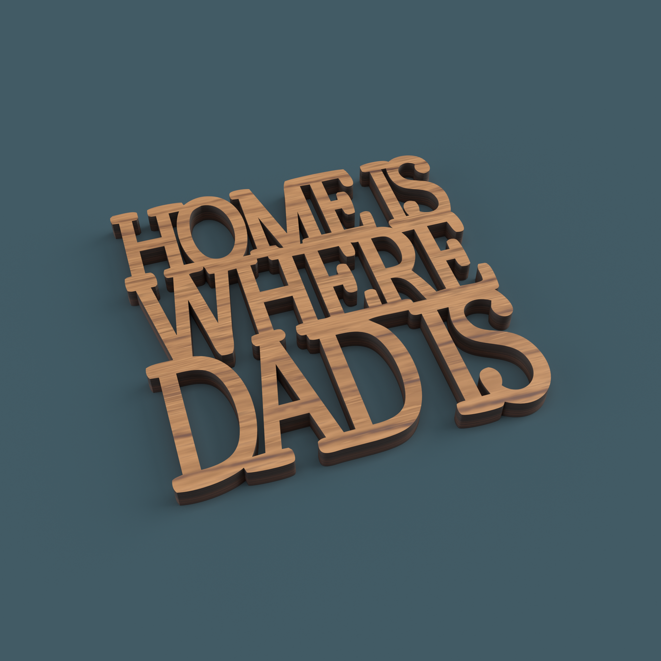 Dad Coasters 02 - Laser Cut File | svg dxf eps pdf & ai – The X Laser Files