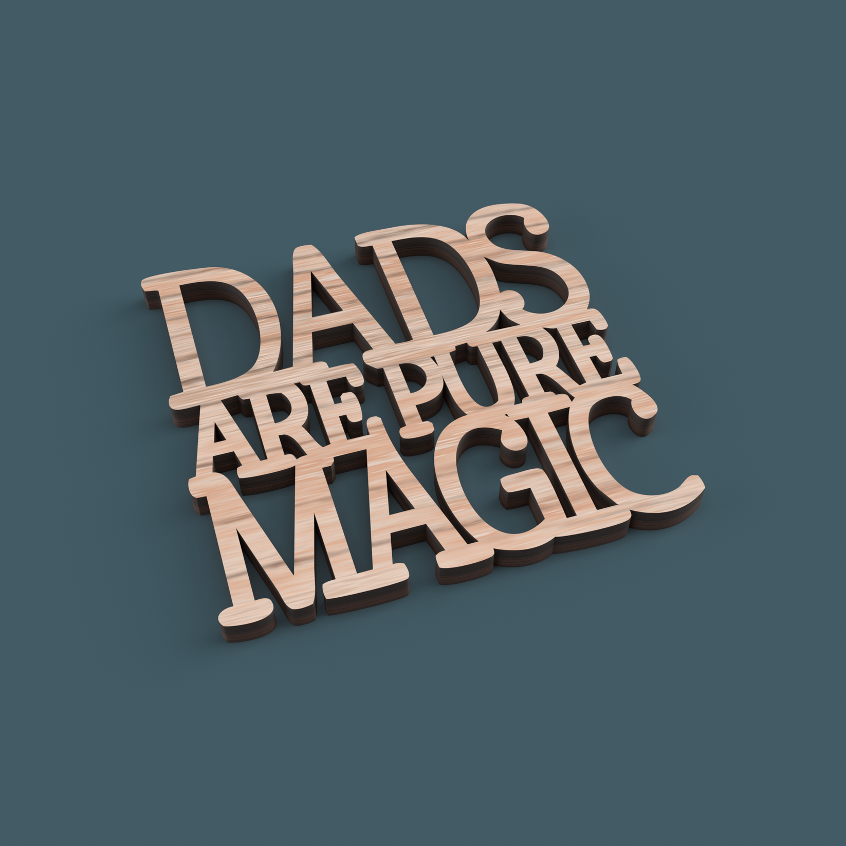 Dad Coasters 02 - Laser Cut File | svg dxf eps pdf & ai – The X Laser Files