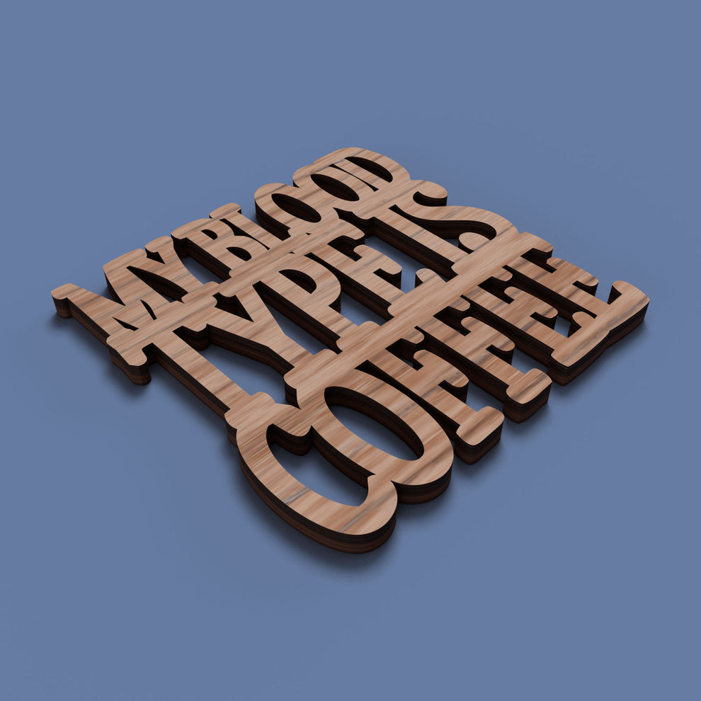 Coffee Before Talkie Coasters - Laser Cut File | svg dxf eps pdf & ai ...
