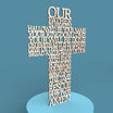 Lord's Prayer (Our Father) Cross Modern Version - Laser Cut File | svg ...