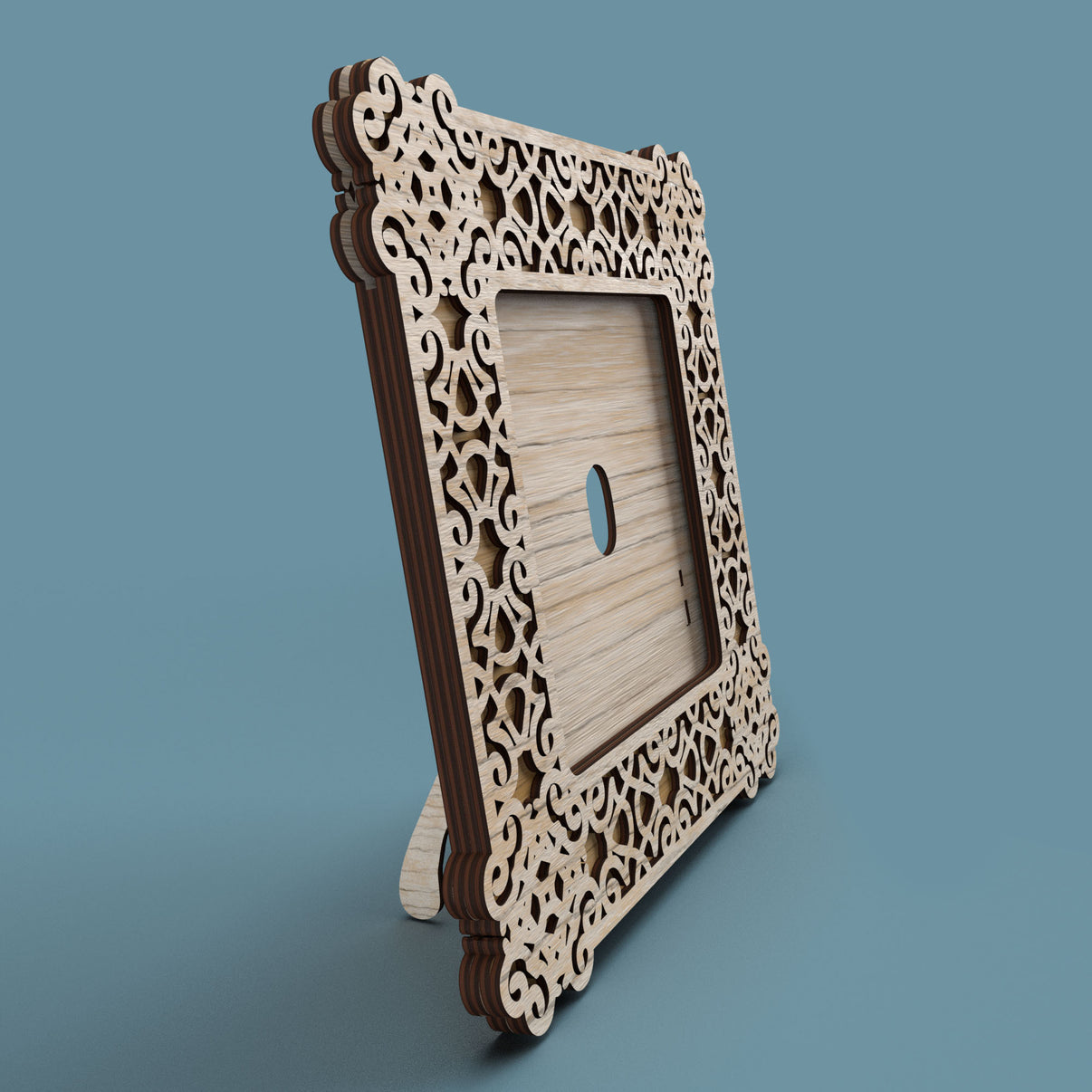 Square Photo Frame - Laser Cut File | svg dxf eps pdf & ai – The X ...