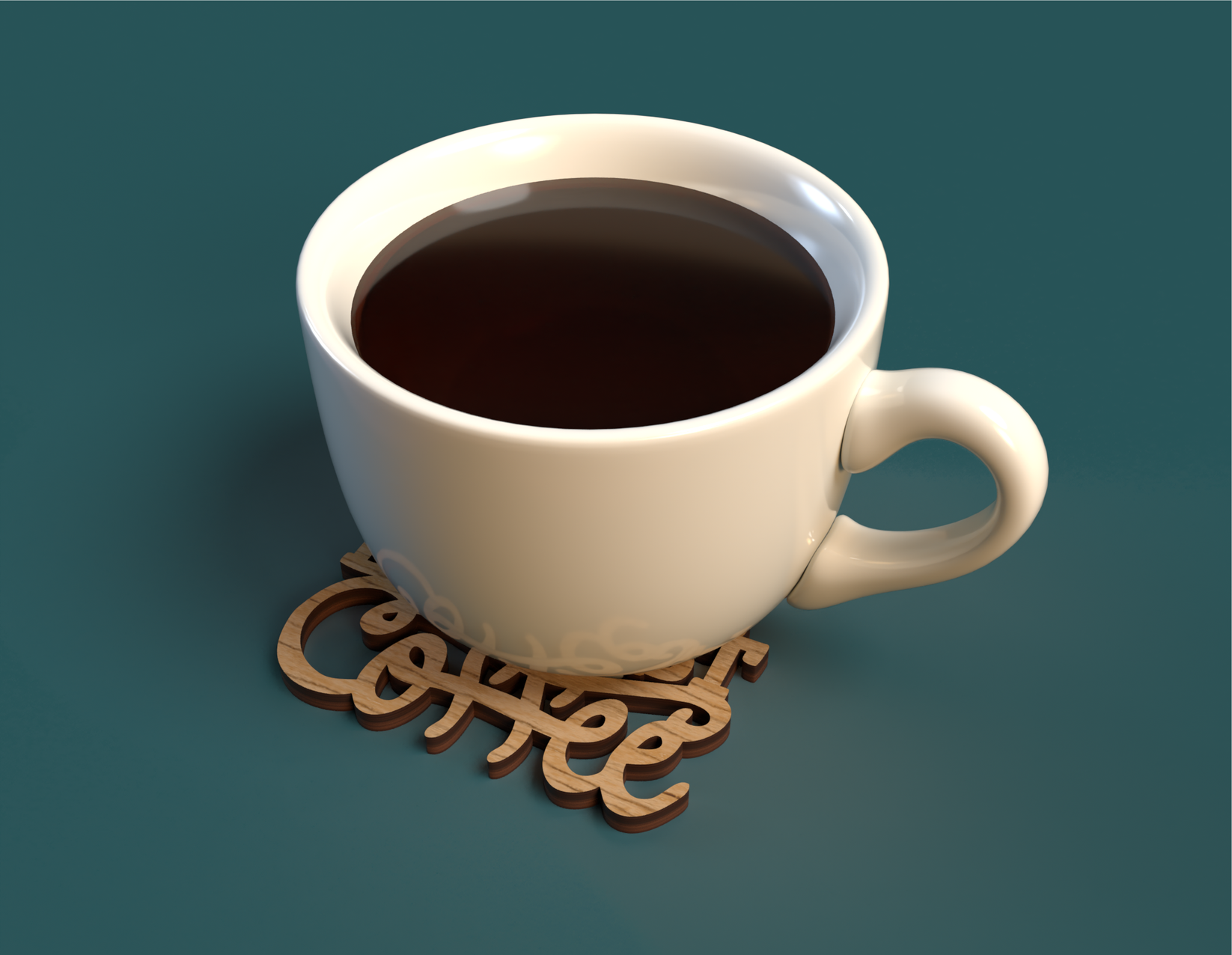 Coffee coasters with quotes - Laser Cut File - svg dxf pdf eps ai – The ...