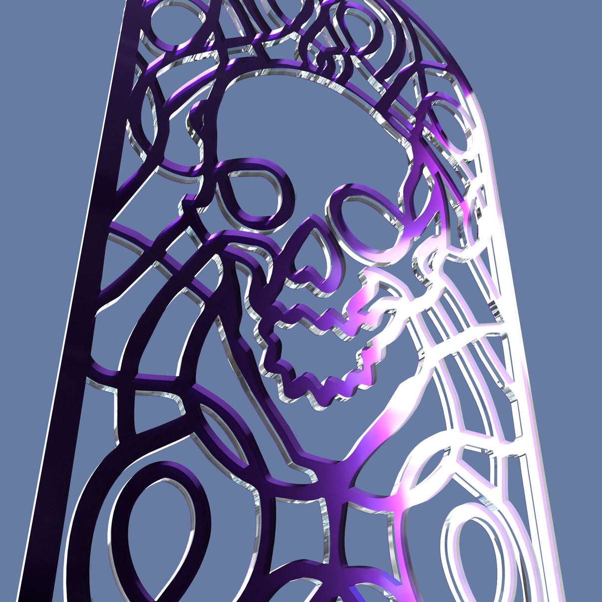 Halloween Skull Decor - Laser Cut File | svg dxf eps pdf & ai – The X ...